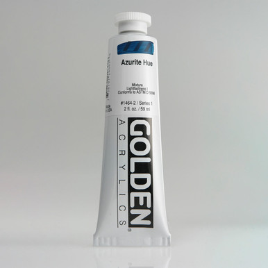 Golden Heavybody Acrylic 59ml Azurite Hue #1464 | Cass Art