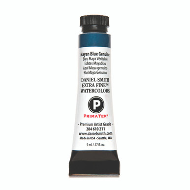 Daniel Smith Extra Fine PrimaTek Watercolour 5ml Mayan Blue Genuine ...