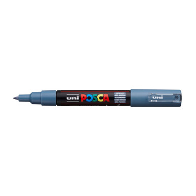 Posca Paint Pen Waterbased Marker PC-1M (1mm) Slate Grey | Cass Art