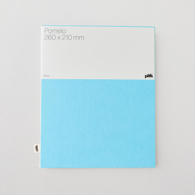 Pith Pomelo Notebook 130gsm 156 Pages 260 x 210mm Azure | Cass Art