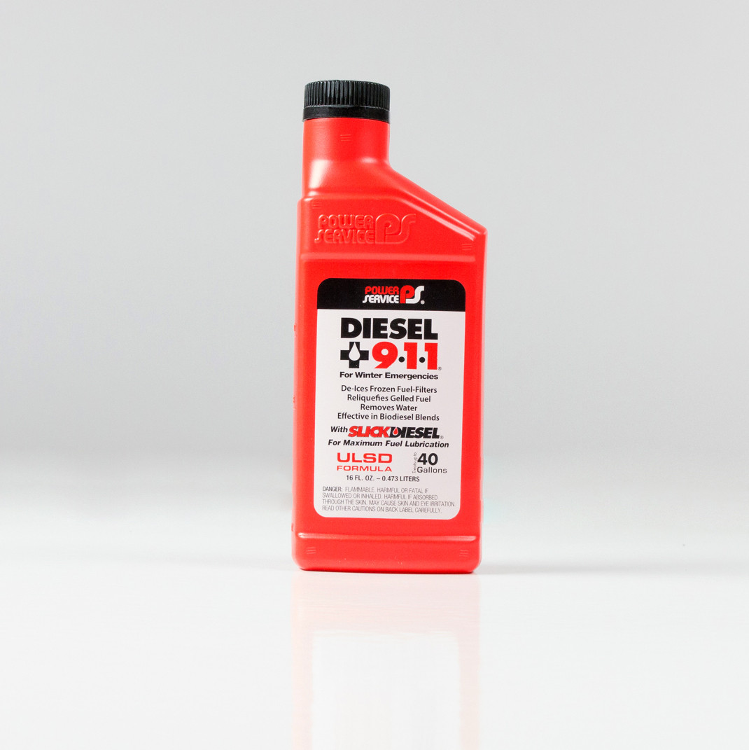 Power Service 8016-09 Diesel 9-1-1 Diesel Fuel Anti-Gel 16 oz. (Case of 9)