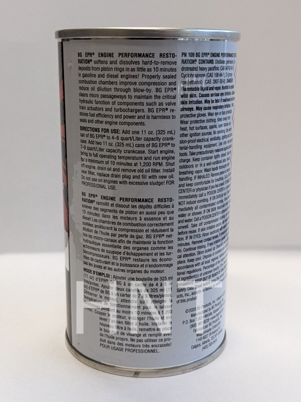 BG EPR Engine Performance Restoration – Clean & Protect Engine