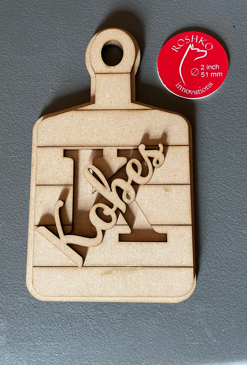 Monogram Name Cutting Board - ROSHKO innovations