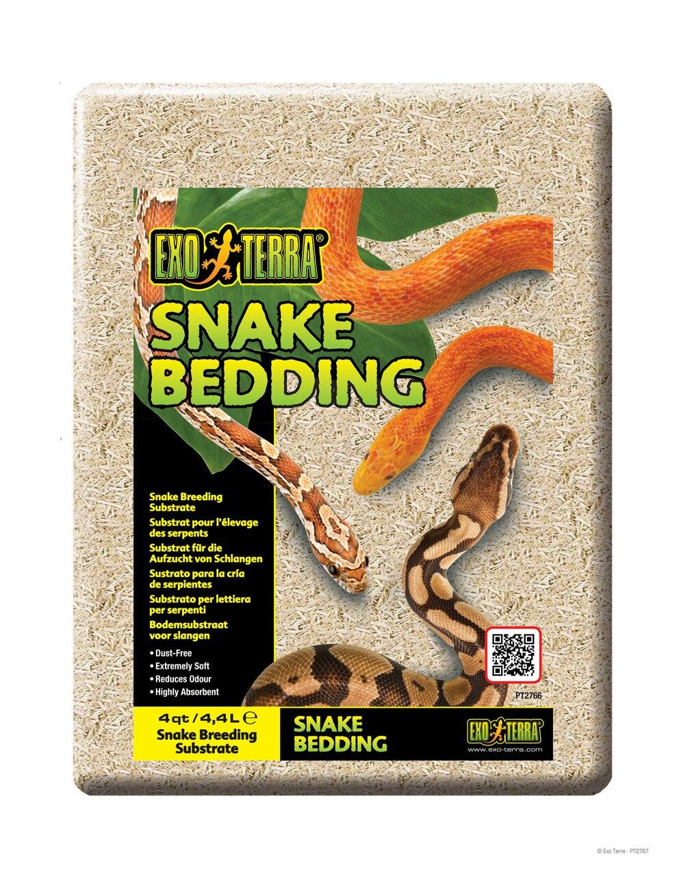 Exo Terra SNAKE BEDDING / BREEDING SUBSTRATE 4qt / 4,4L - ReptilesRuS