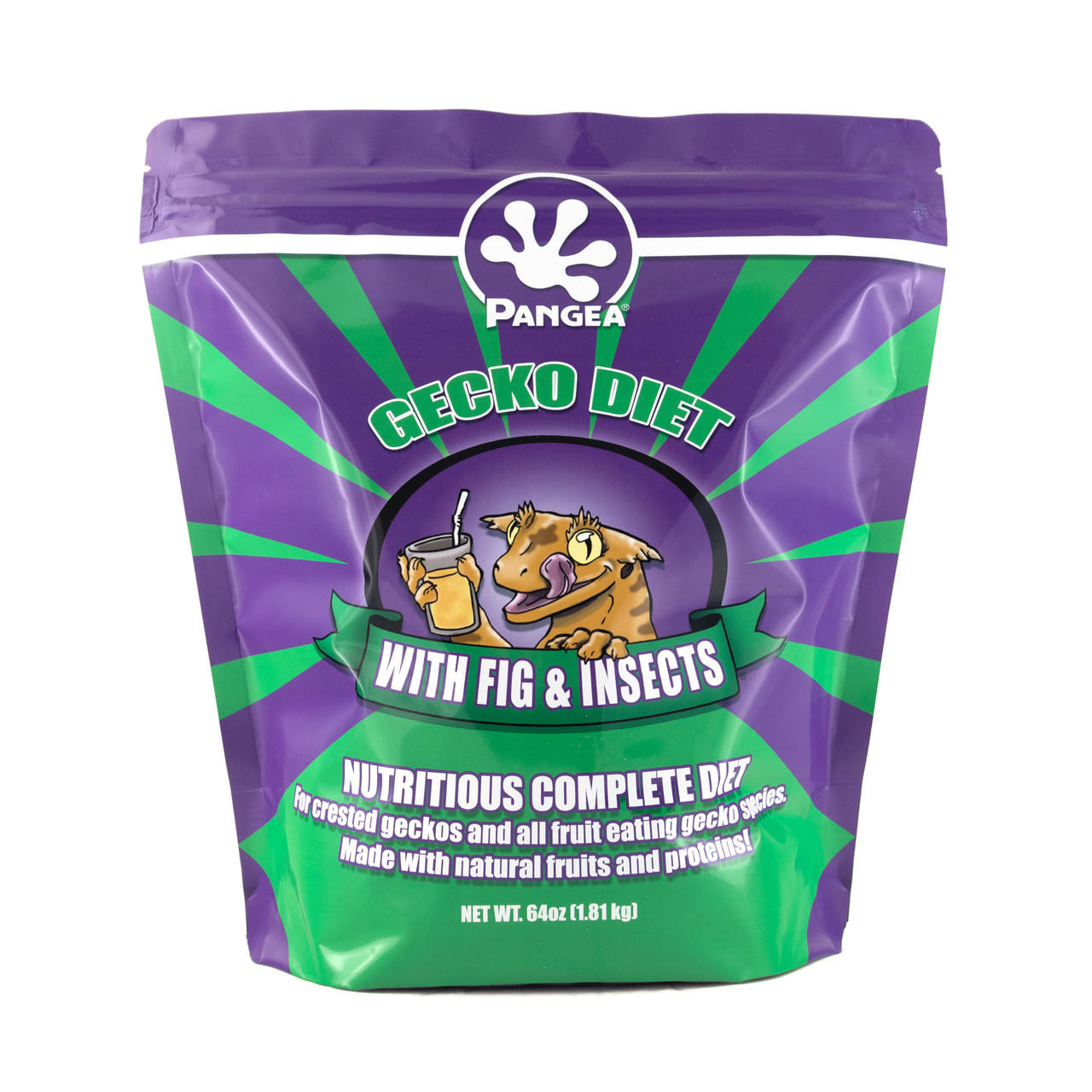 Pangea FIG and Insects Complete Gecko Diet 64oz - ReptilesRuS