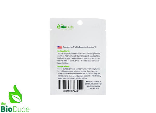 The Bio Dude Soil Cal Plus CaCO3 - ReptilesRuS