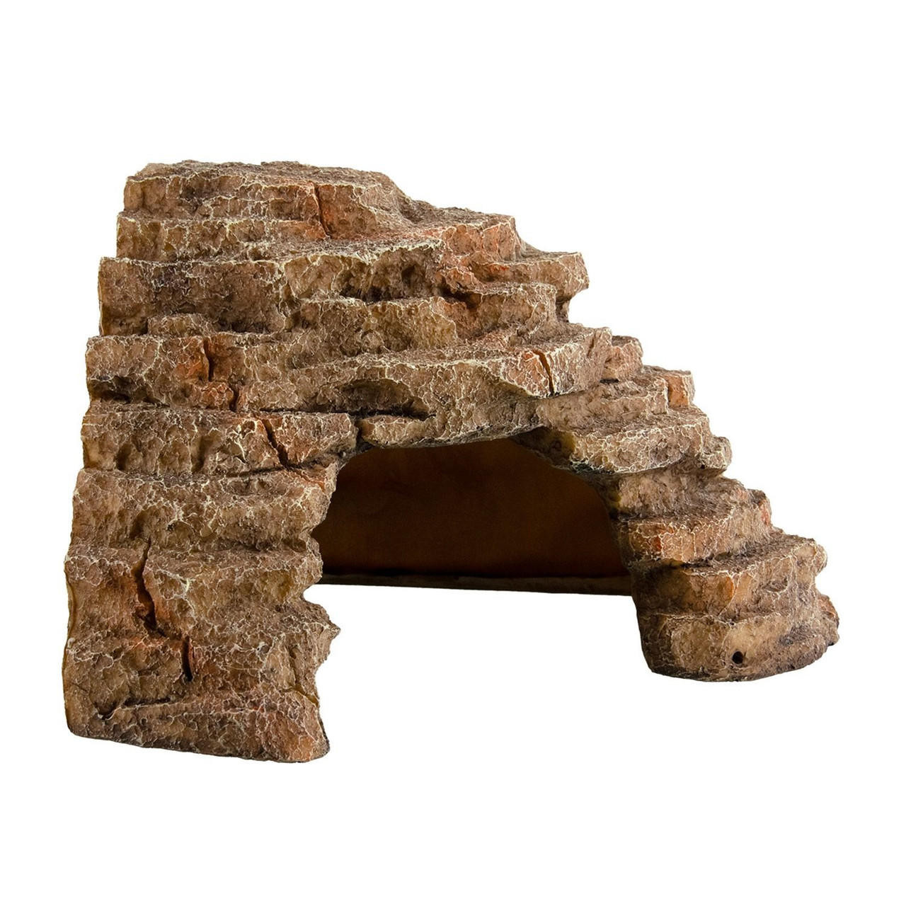 Reptile Treasures Shelter Hut 8in - ReptilesRuS