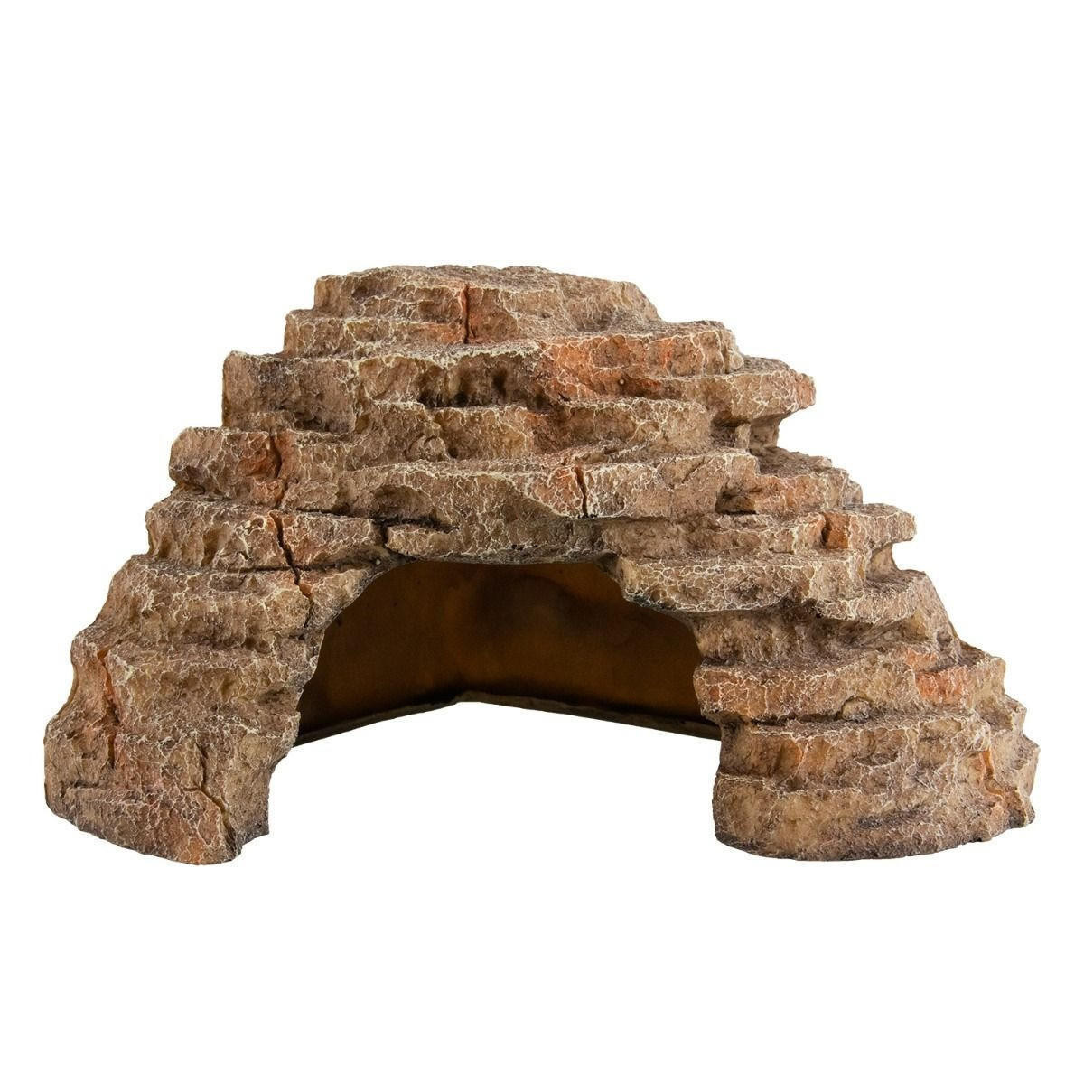 Reptile Treasures Shelter Hut 8in - ReptilesRuS