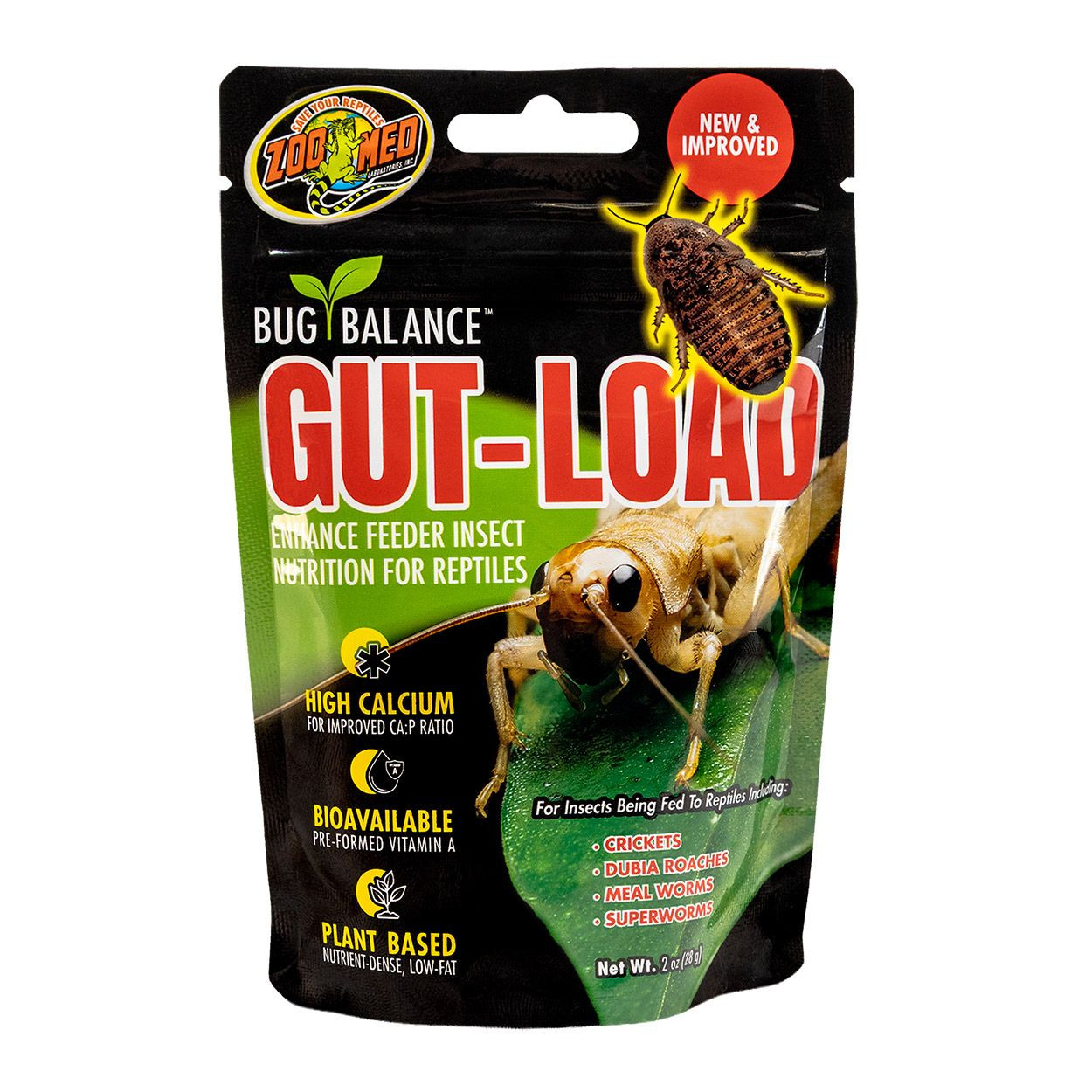 ZooMed Bug Balance Gut-Load - 2oz - ReptilesRuS