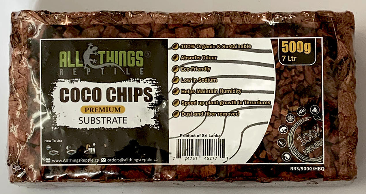 ATR Coco Husk Chips Compressed Briquette 500g - ReptilesRuS