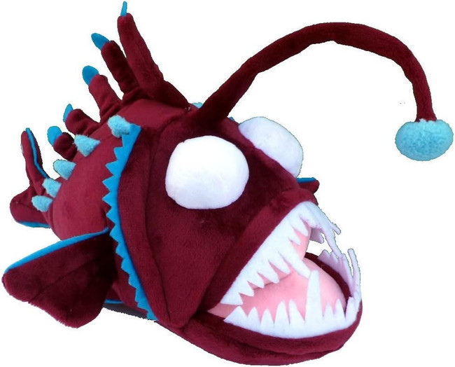 Alvin the Anglerfish Plush Stuffed Toy Plushie 12" - ReptilesRuS