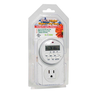 FH 7-DAY GROUNDED DIGITAL PROGRAMMABLE TIMER - ReptilesRuS