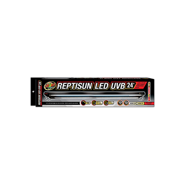 Zoo Med ReptiSun LED + T5 HO UVB Combo Terrarium Hood 24" - ReptilesRuS