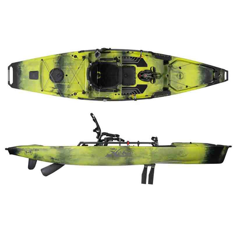 Pro Angler 14 Kayak with 360 Drive 2022 - Pack & Paddle