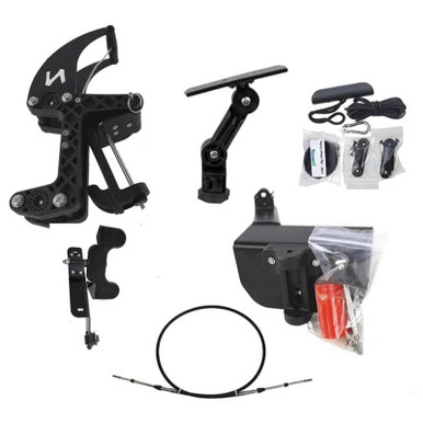 Foot Steering Mounting and Control Kit - Pack & Paddle