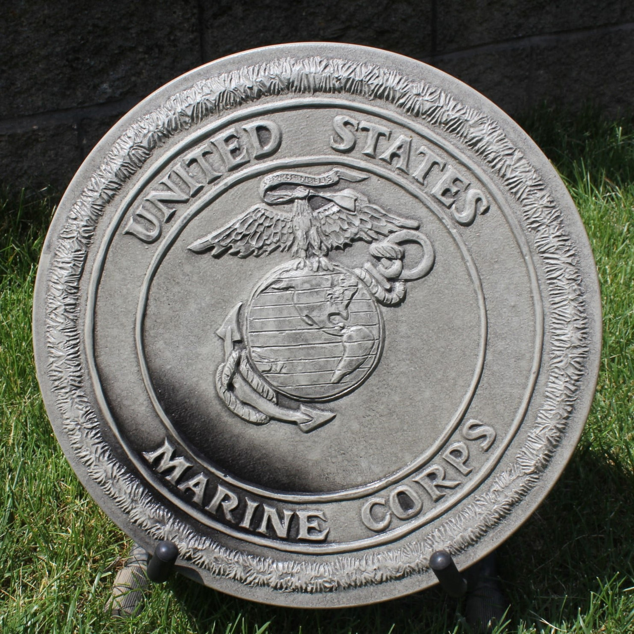 United States Marine Corps Large Stepping Stone – Large Concrete ...