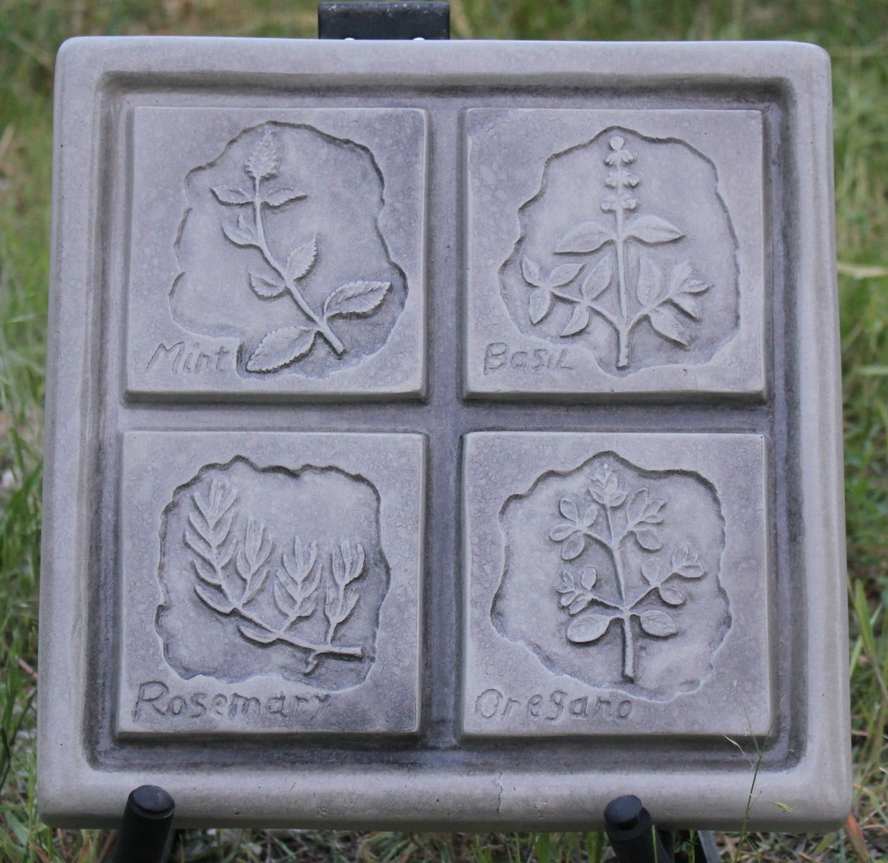 Herb Garden Square Small Stepping Stone | Commemorative & Ornamental ...