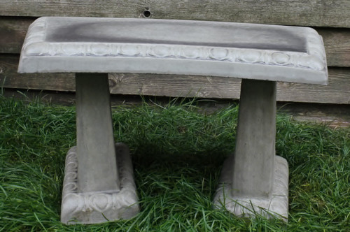 Scallop Edge Garden Seat | Commemorative & Ornamental Concrete