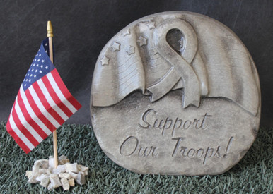 Support Our Troops Standing Stone – Concrete Standing Stone ...