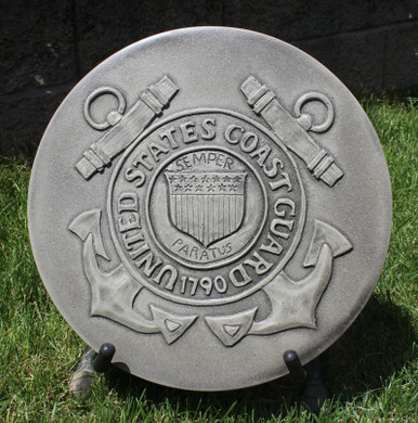 Coast Guard Large Stepping Stone | Commemorative & Ornamental Concrete