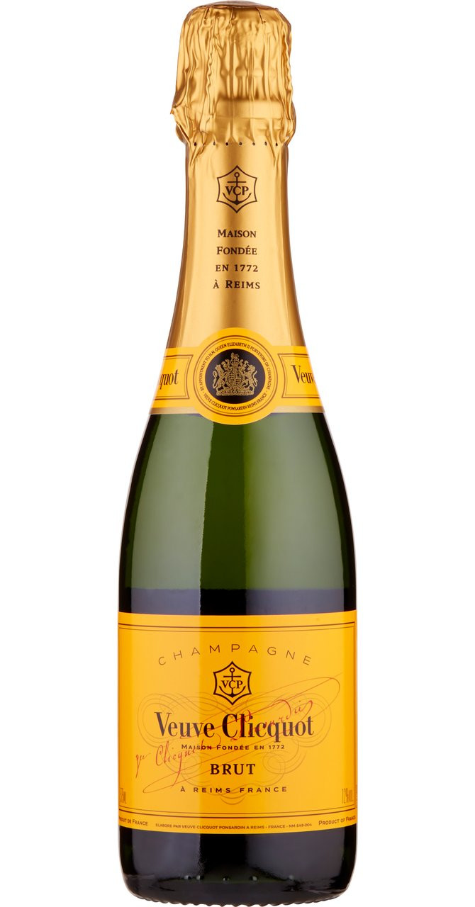 Veuve Clicquot Ponsardin Yellow Label Brut Half-bottle NV - The Great ...