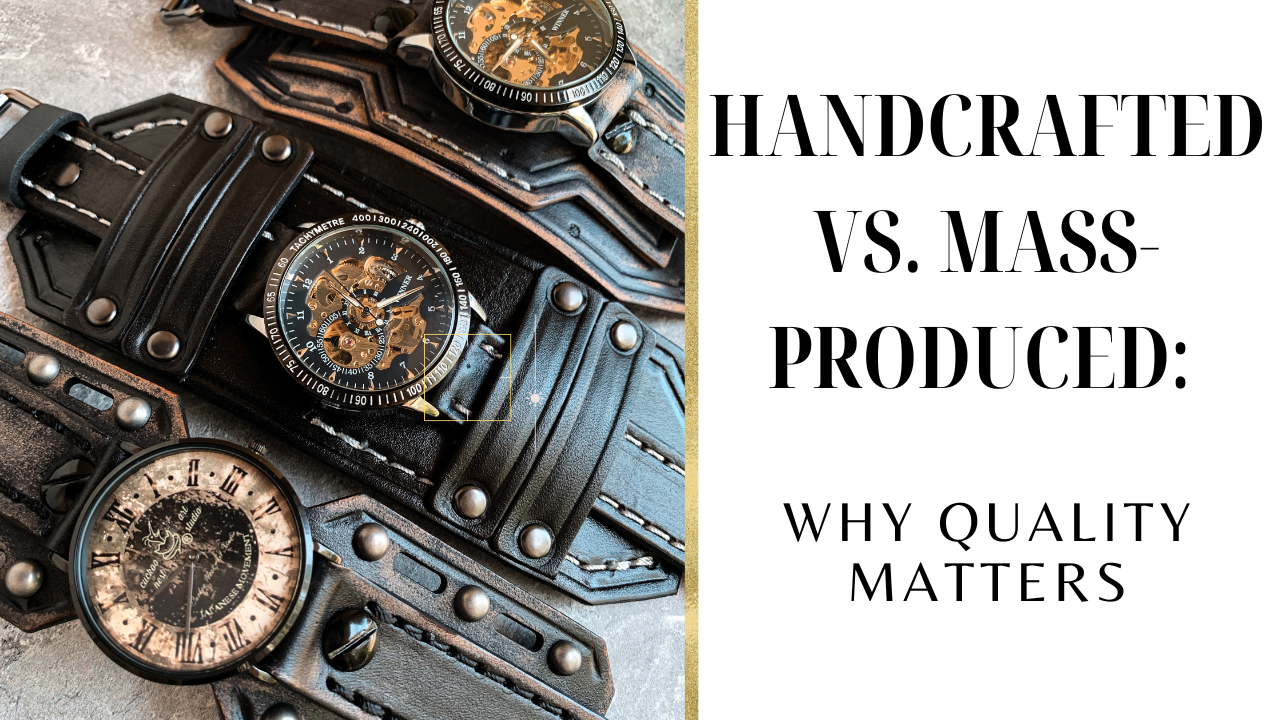 Why Quality Matters: Handcrafted Leather Watch Bands vs. Mass-Produced ...