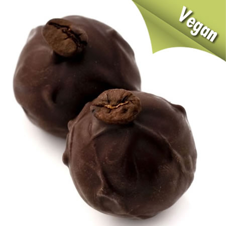 Darth Vegan: Vegan Chocolate Truffles with Black Coffee | COCOPOTAMUS
