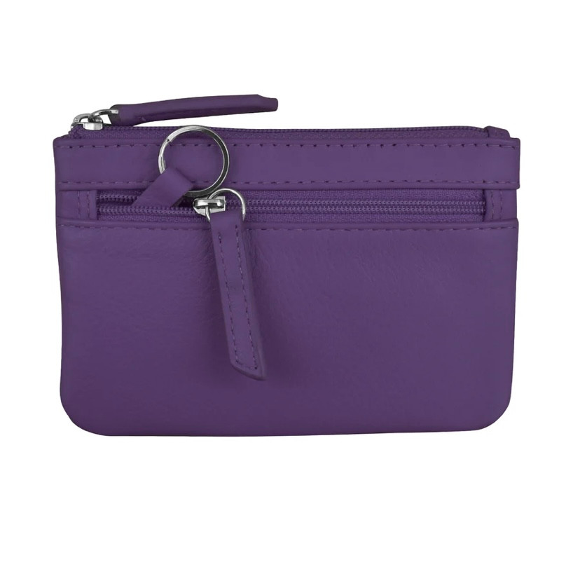 Leather Mini Coin Purse - Purpleologist
