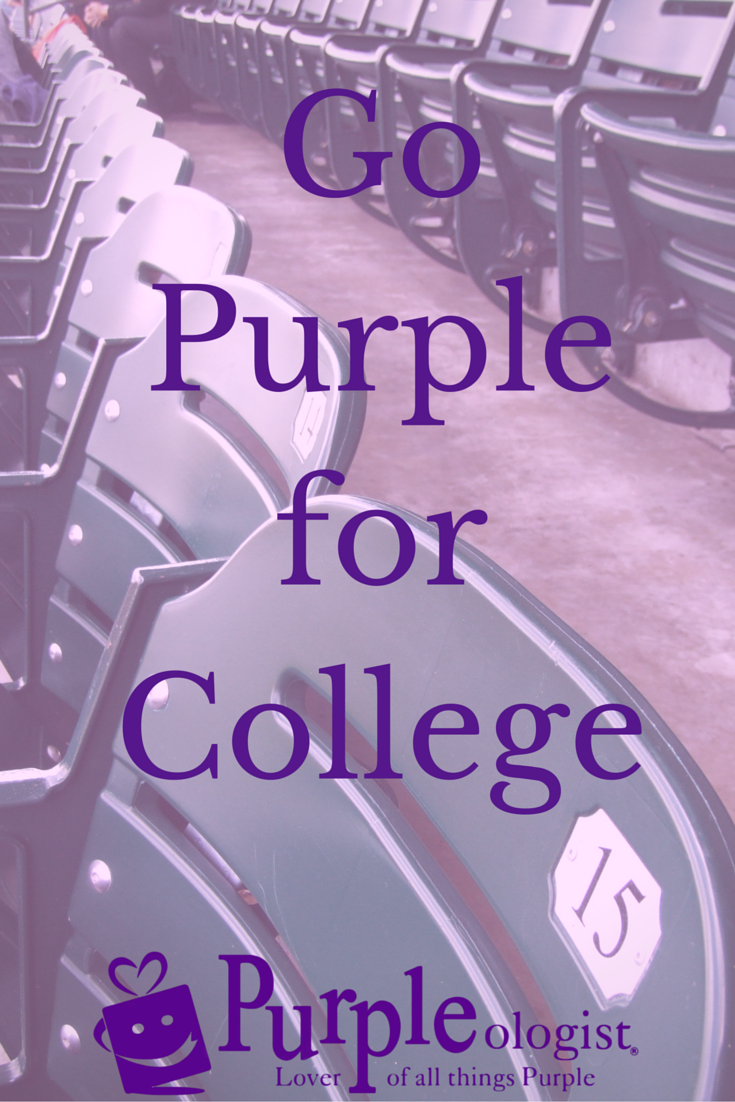 Go Purple for College - Purpleologist