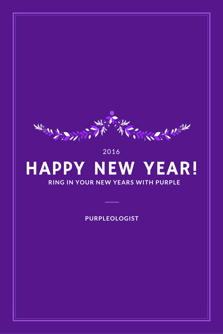 Toast Your New Years Celebration Purple - Purpleologist