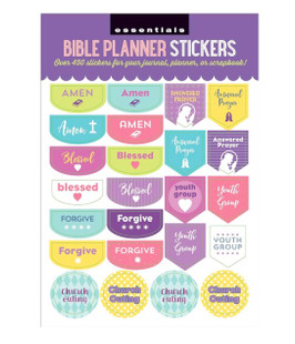 Bible Planner Sticker Set - Purpleologist