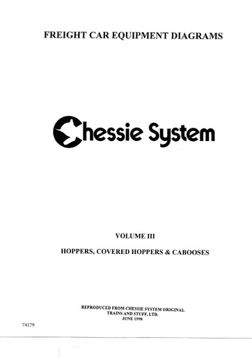 Chessie System Freight Car Diagrams, 1977. Volume 3 - B&O Railroad ...