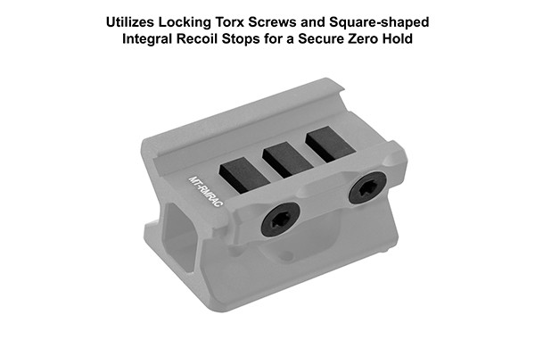 UTG® PICATINNY OPTIC MOUNT, FOR RMR®, ABSOLUTE CO-WITNESS, MT-RMRAC