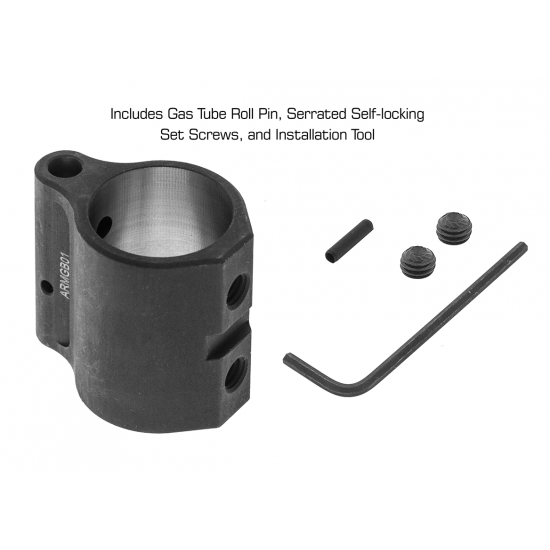 UTG® AR15 MICRO GAS BLOCK, .750" ID, STEEL, MNT-ARMGB01