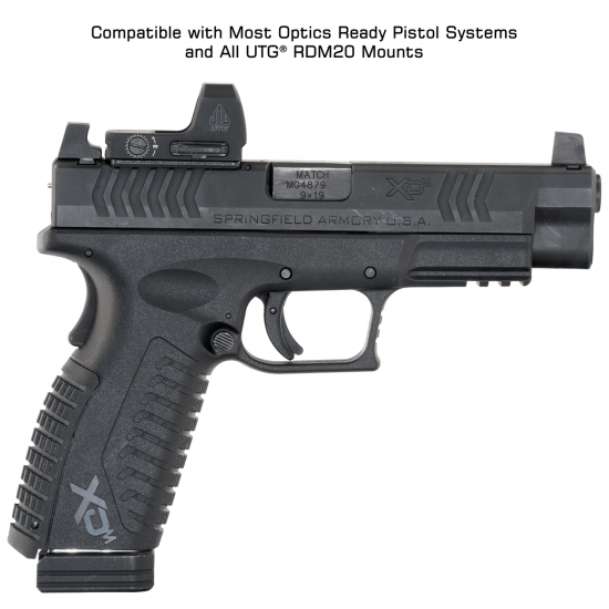UTG® OP3 MICRO SLS, RED 4 MOA SINGLE DOT, SIDE LOADING, SENSOR, FOR ...