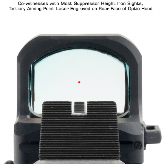 UTG® OP3 MICRO SLS, RED 4 MOA SINGLE DOT, SIDE LOADING, SENSOR, FOR ...