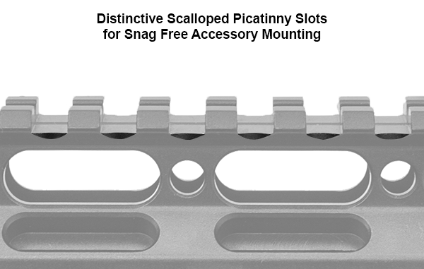 Picatinny Riser Mount, 1" High, 13 Slots