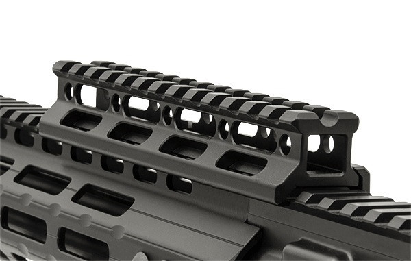 Picatinny Riser Mount, 1" High, 13 Slots