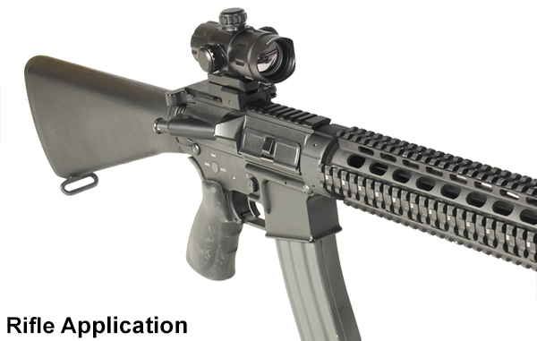 UTG® 4.2" ITA Red/Green CQB Dot with QD Mount, Riser Adaptor