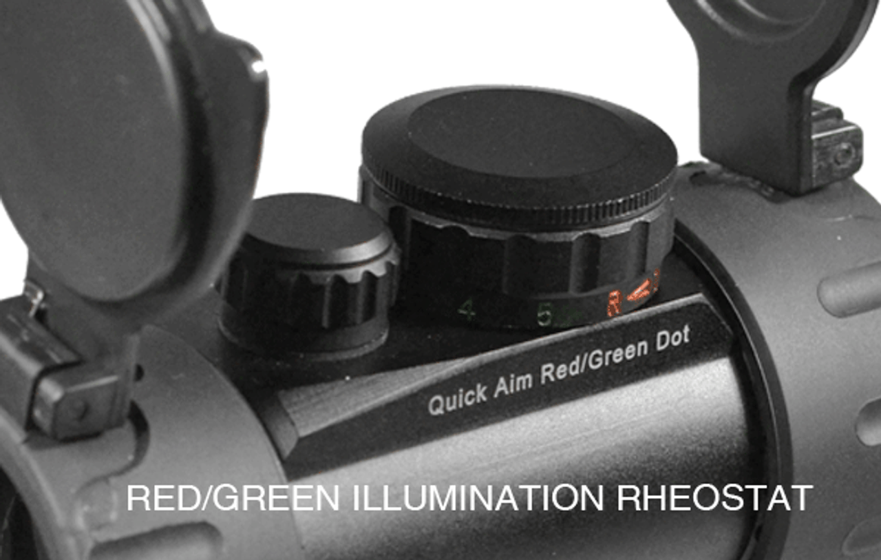 UTG® 3.8" ITA Red/Green CQB Dot Sight with Integral Mount