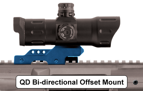 UTG® 6" ITA Red/Green CQB T-dot Sight with Offset QD Mount