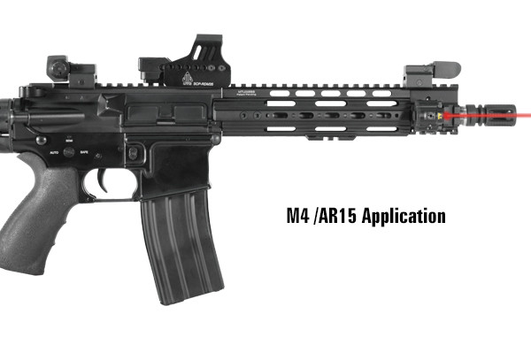 UTG SUB-COMPACT RED LASER, SOLID/STROBE MODE, INTEGRAL MOUNT