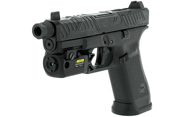 UTG COMPACT PISTOL LASER, GREEN, AMBIDEXTROUS