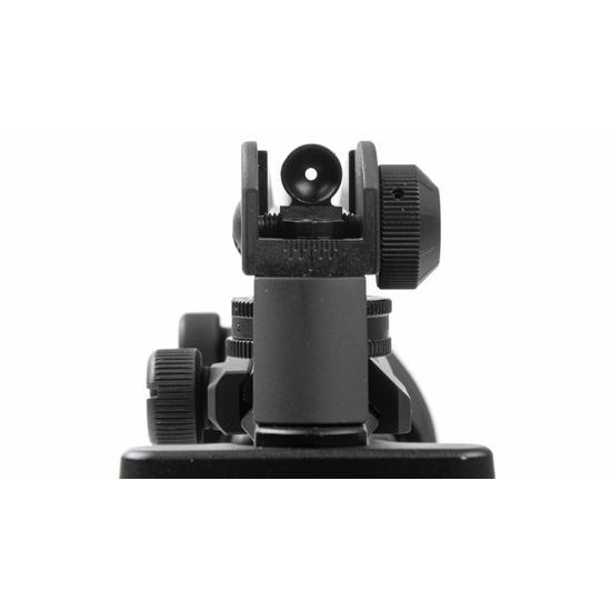 UTG AR15 ENHANCED CARRY HANDLE REAR SIGHT, PICATINNY, MT-950X