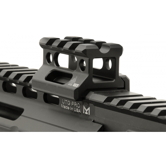 UTG® SUPER SLIM PICATINNY RISER MOUNT, 0.75" HEIGHT, 3-SLOT, MT-RSX7S