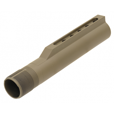 UTG PRO AR15 6-POSITION RECEIVER EXTENSION TUBE, MIL-SPEC, FDE CERAKOTE ...