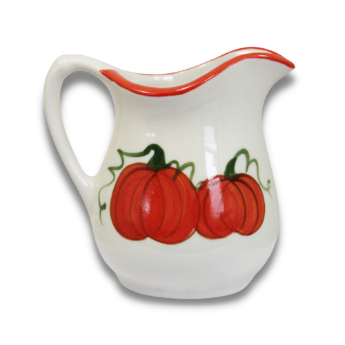 Pumpkin Vine Pattern ~ Fancy Pitcher