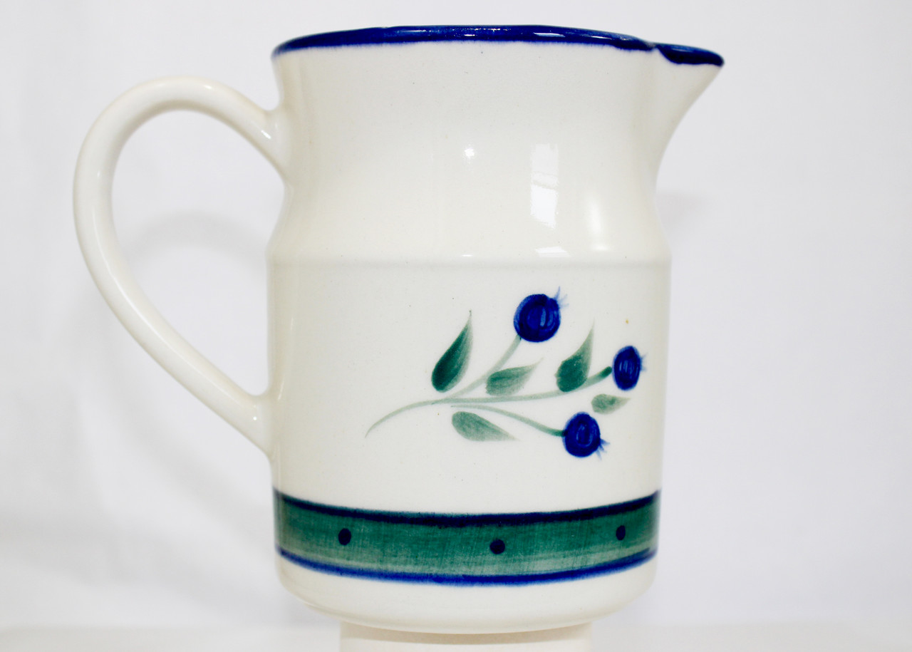 Wild Blueberry Pattern ~ One-Quart Pitcher