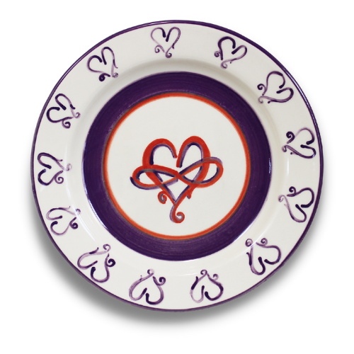 Everlasting Love ~ Dinner Plate