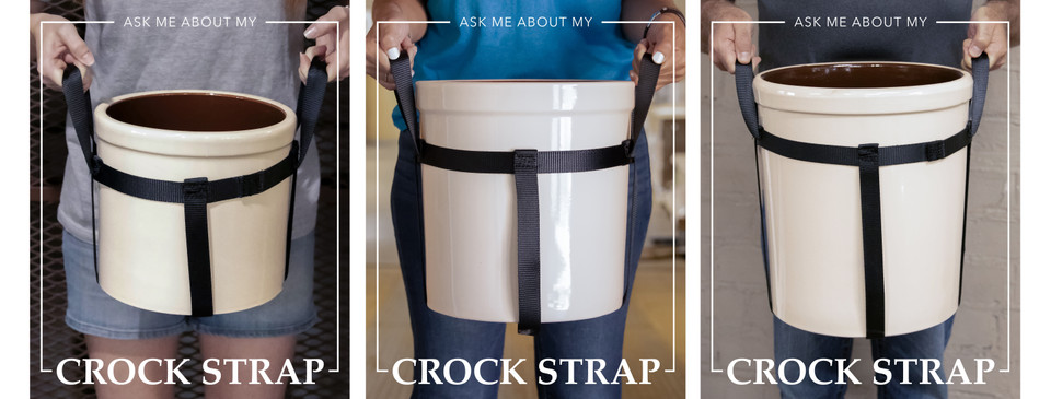 Crock Straps - Ohio Stoneware